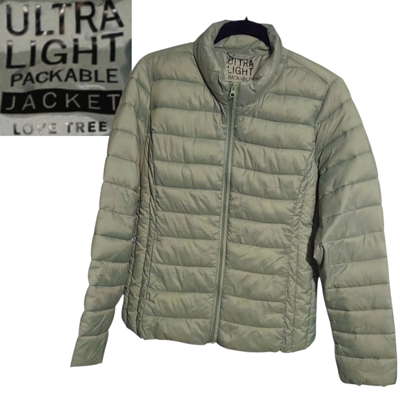 Love Tree | Jackets & Coats | Ultra Light Packable Puffer Jacket | Poshmark